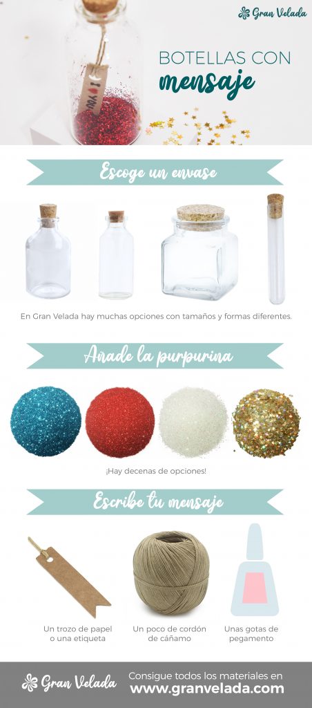Botellas con mensaje: ideas DIY para triunfar en tus eventos