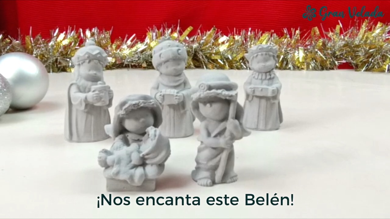 Aprende como hacer un Belen navideño con Resina - Hacer Detalles